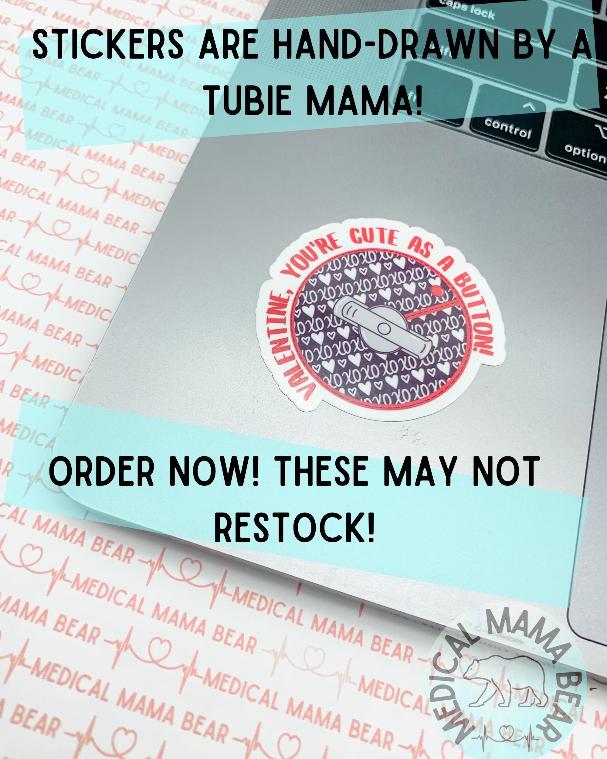 GJ Tube Stickers Mic-key Button Add to Books Phones Laptops Etc. Mom G ...