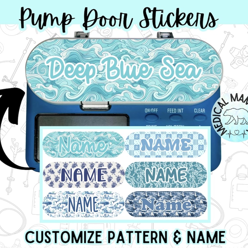 Ocean Stickers - Etsy