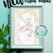 NICU Gift Custom Watercolor Portrait NICU Baby Hand-drawn From Photo ...