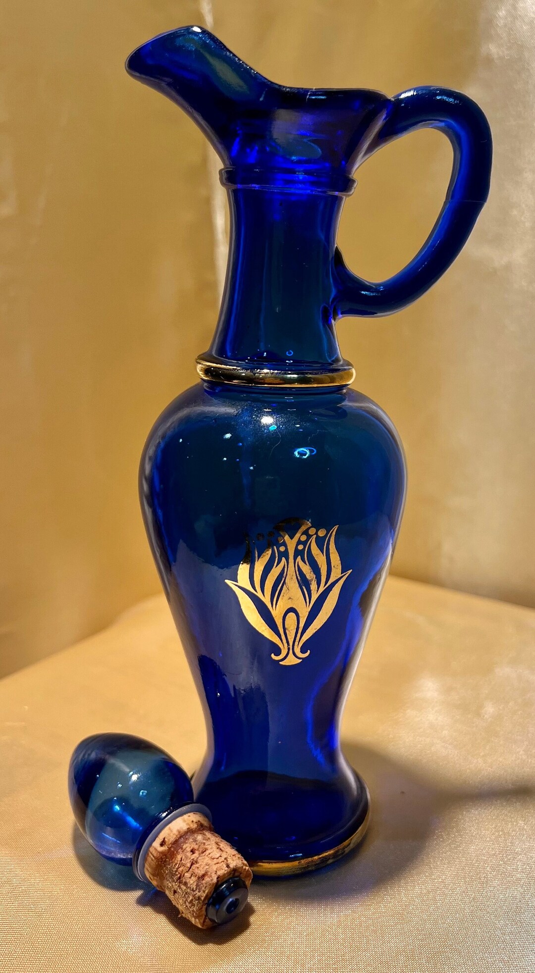 Avon Cobalt Blue Glass Bottle Vintage Decorative Cobalt Blue - Etsy