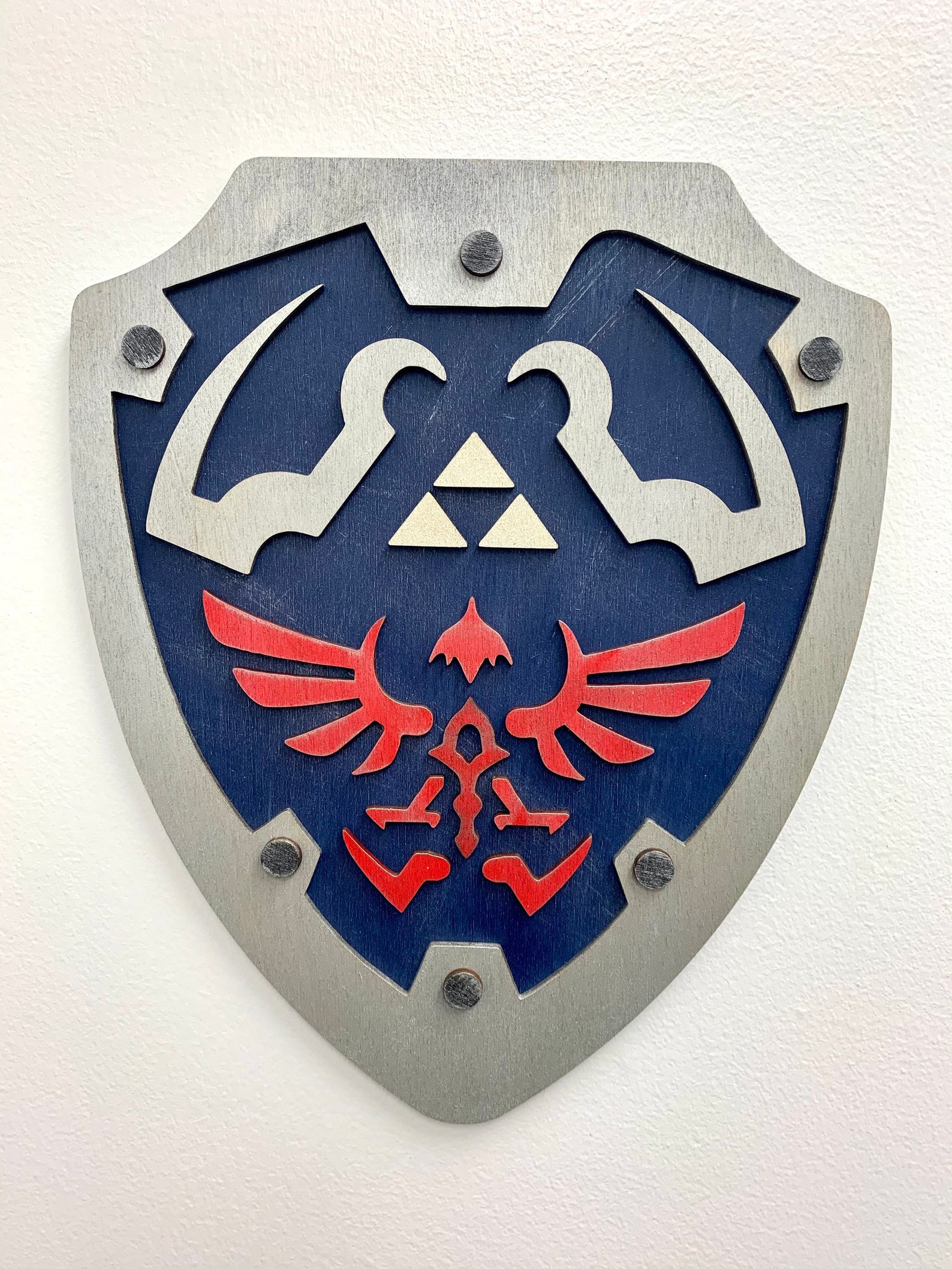 Zelda Hylian Shield and Master Sword Zelda Fan Wall Art - Etsy