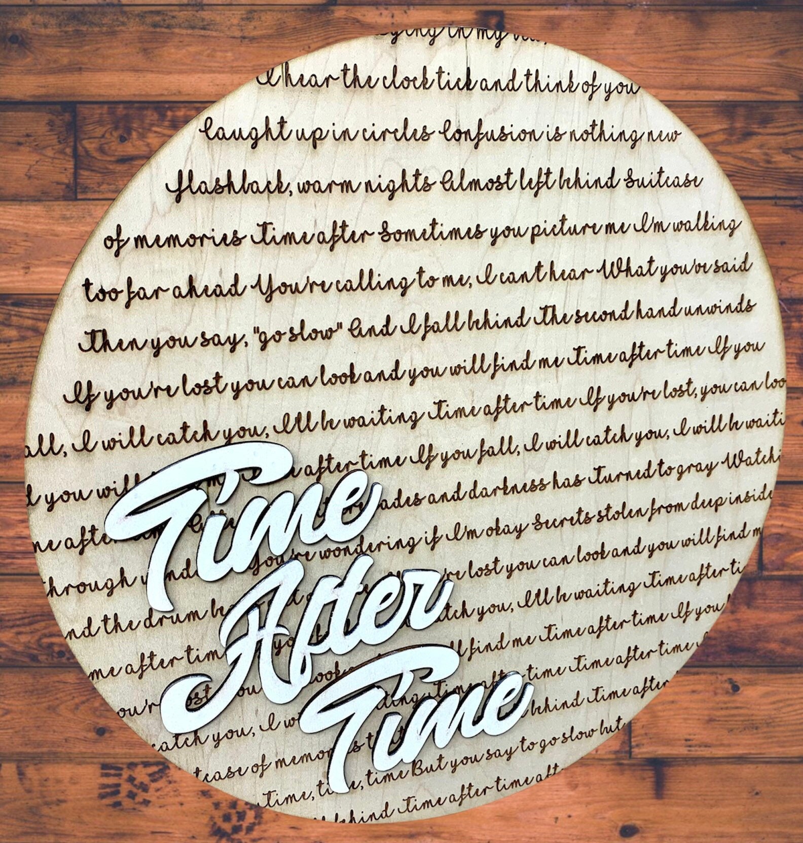 Song Lyric Engraved Sign First Dance Lyrics Song Lyrics - Etsy