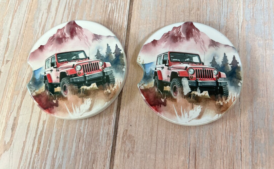 Jeep Car Coasters - Etsy