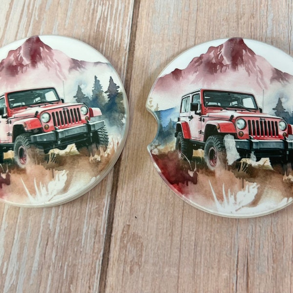 Jeep Car Coasters - Etsy
