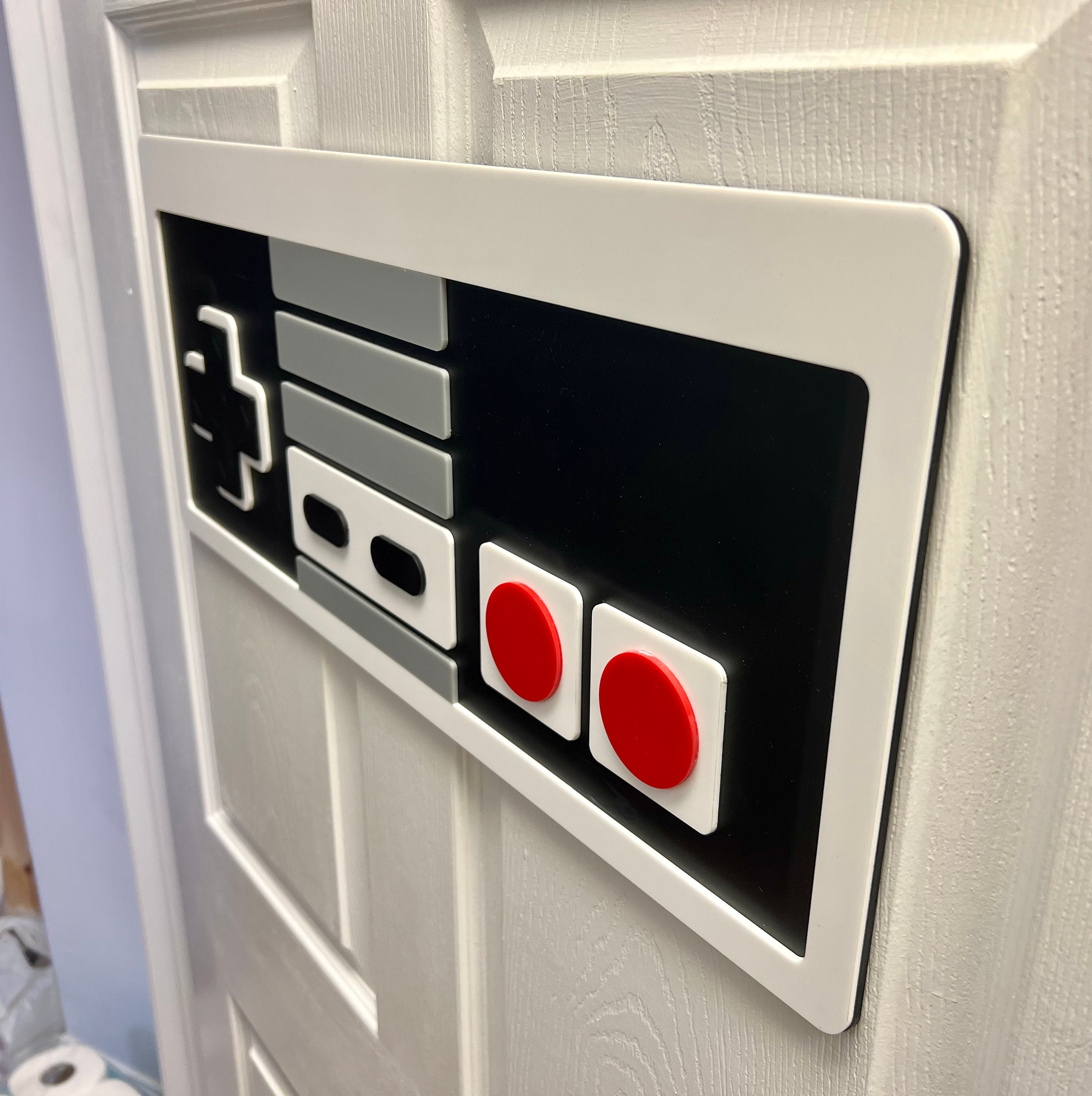 Nintendo Controller Sign NES Controller Wall Decor | Etsy