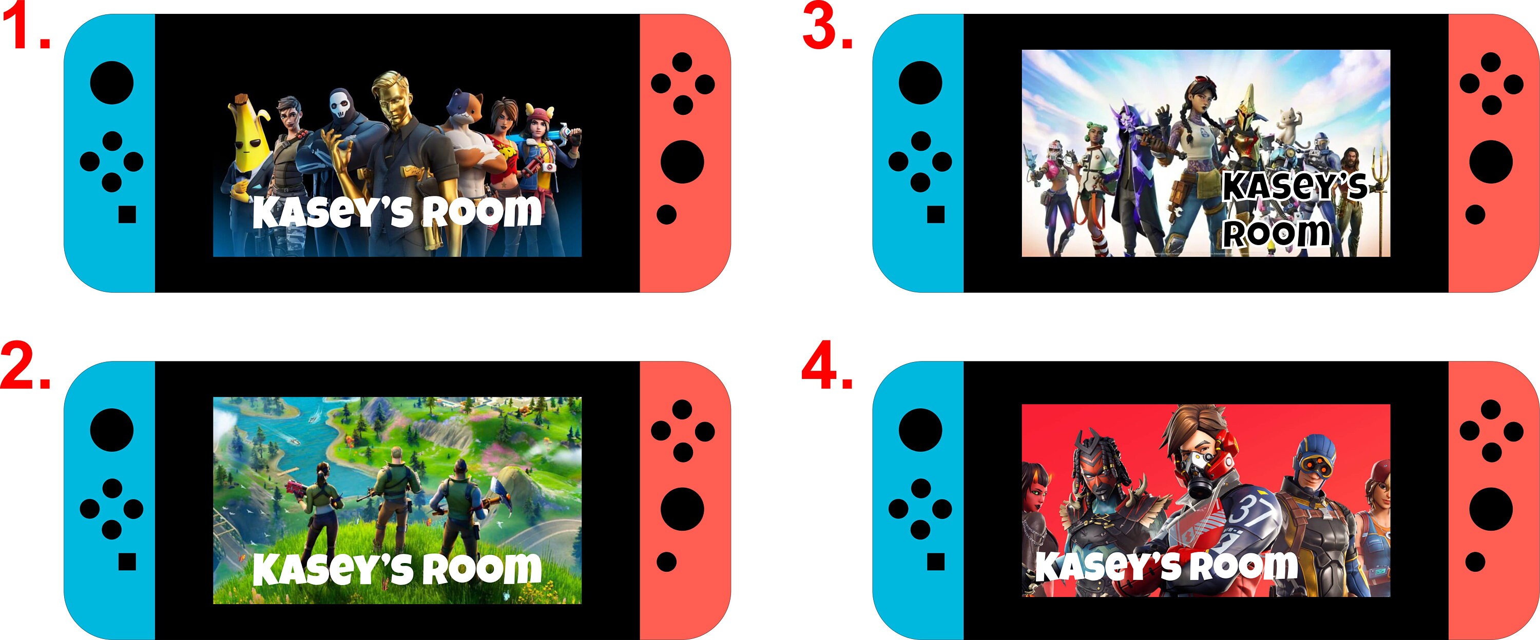 Personalized Nintendo Switch Sign Gaming sign Kids Room - Etsy 日本