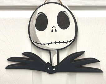 Wood Jack Skellington - Etsy