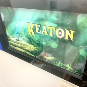 Personalized Nintendo Switch Sign - Gaming Sign - Kids Room Decor - Etsy