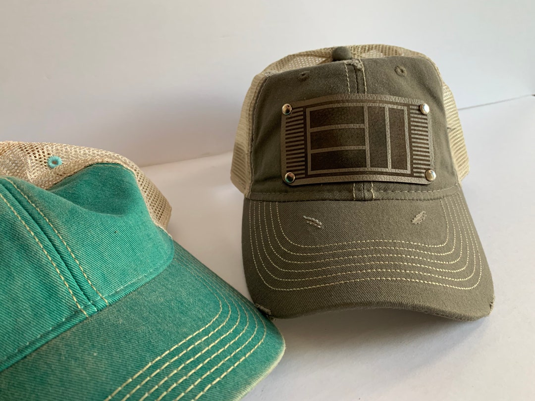 311 Hats With Leather Patches - Etsy