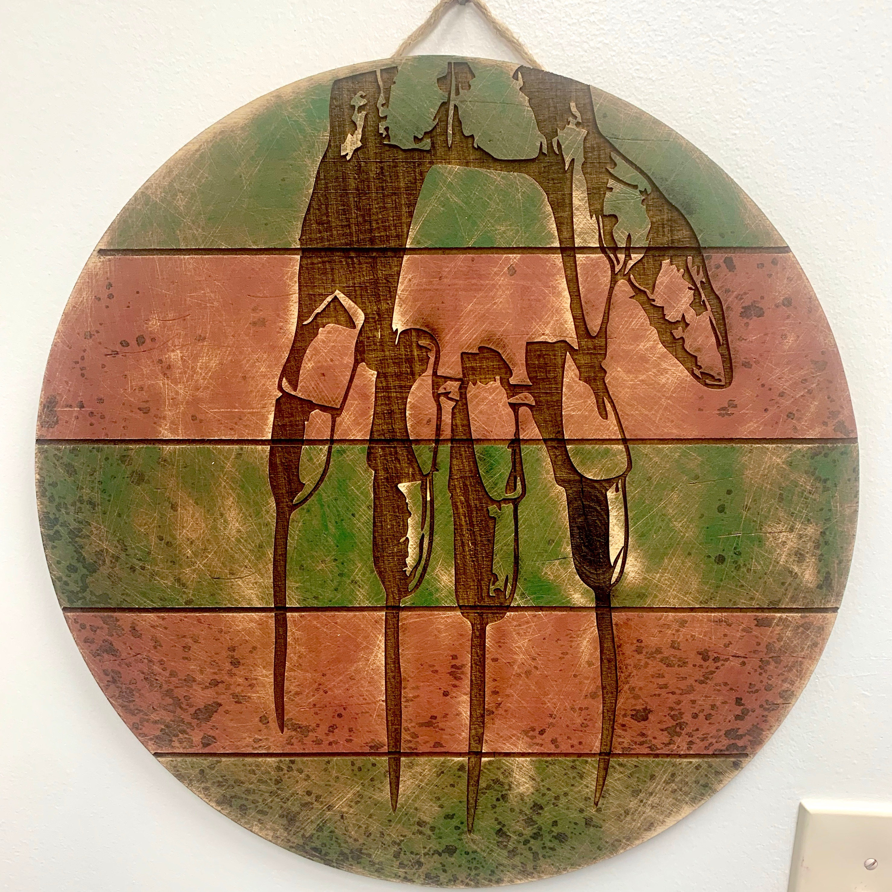 Freddy Krueger Wood Sign Freddy Door Hanger Halloween Door - Etsy