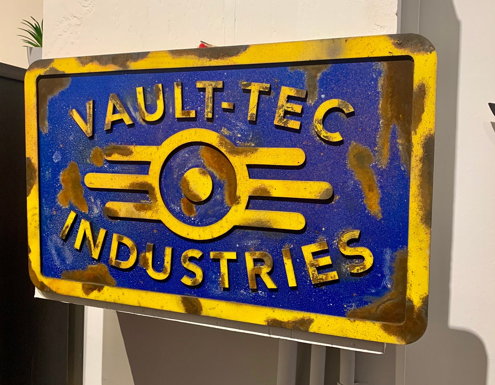 Vault-tec Engraved Sign Fallout Sign - Etsy