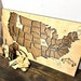 US Travel Map Fill in Puzzle Map - Etsy Canada