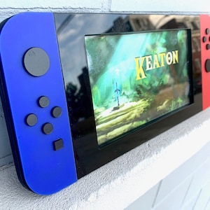 Personalized Nintendo Switch Sign - Gaming Sign - Kids Room Decor - Etsy