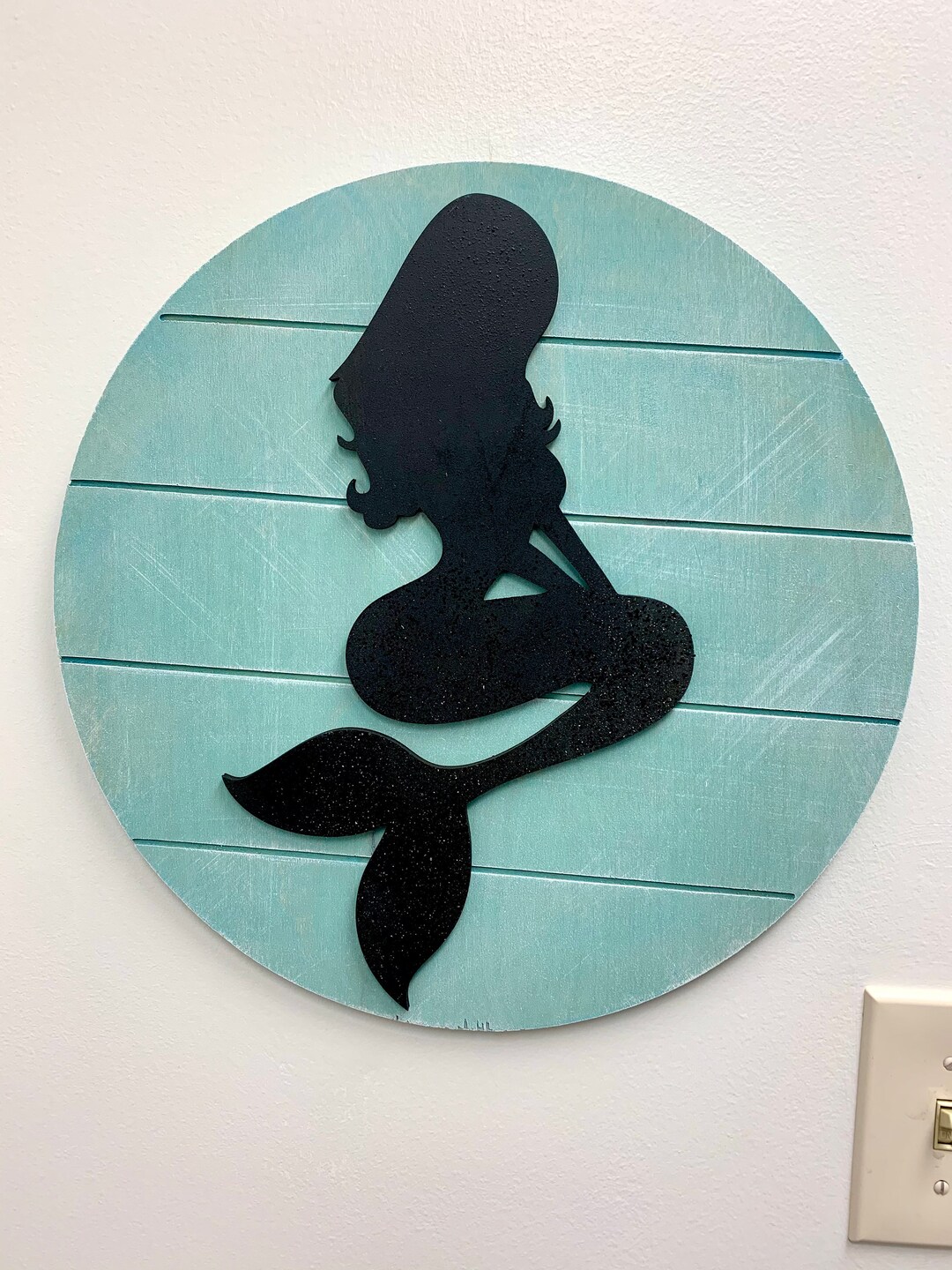 Mermaid Shiplap Sign - Etsy