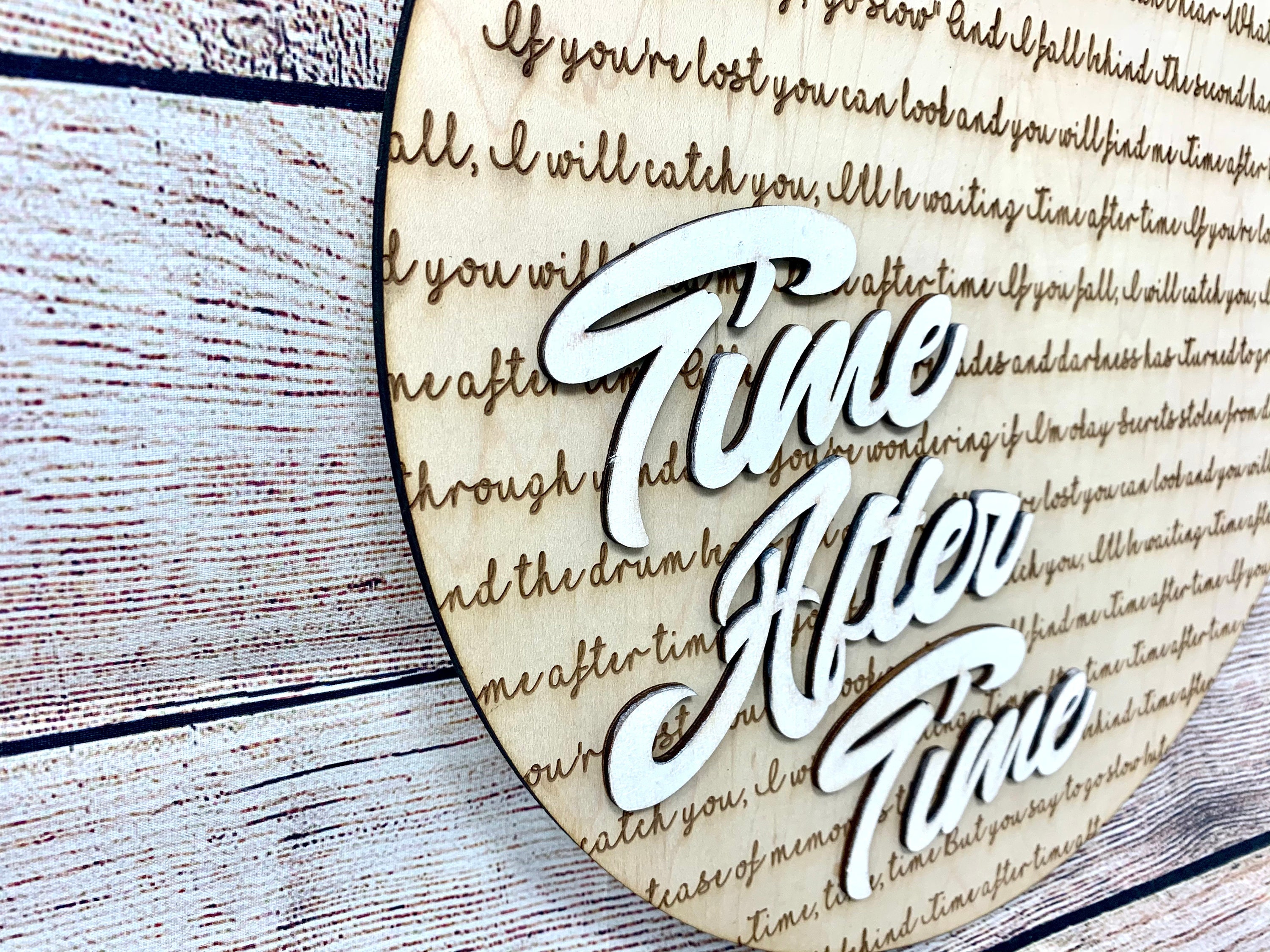 Song Lyric Engraved Sign First Dance Lyrics Song Lyrics - Etsy