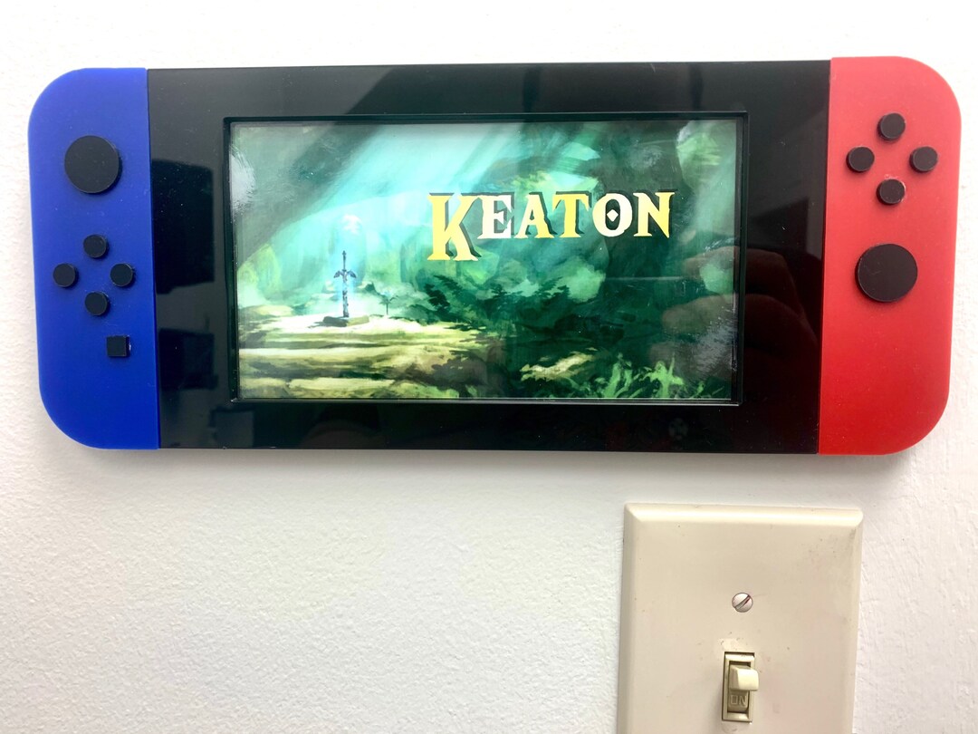 Personalized Nintendo Switch Sign - Gaming Sign - Kids Room Decor - Etsy