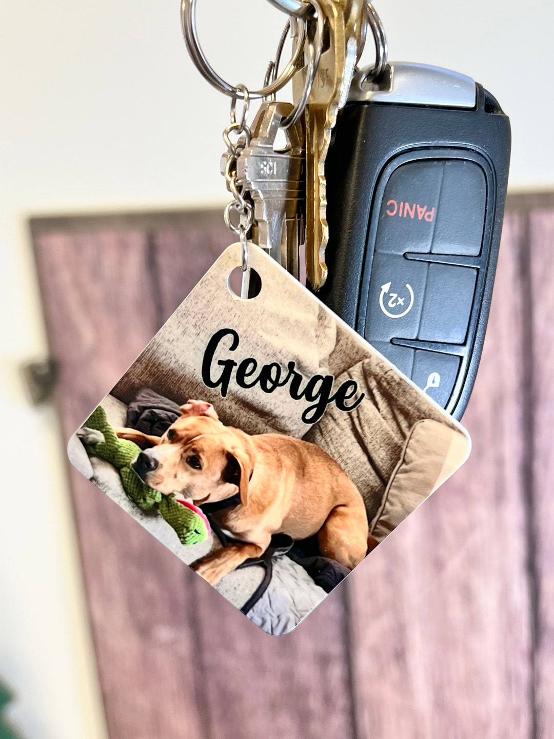 Custom Pet Keychains ~ Get Your Pet Printed on a Keychain - Etsy