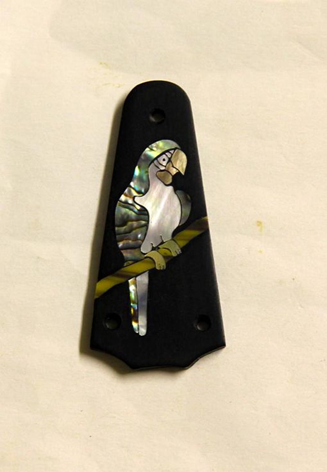 Truss Rod Cover With Parrot Inlay Will Fit Taylor 3 Hole - Etsy