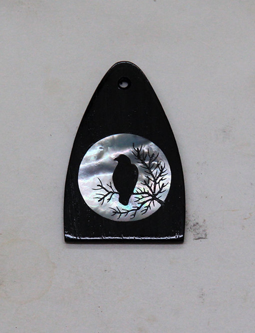Truss Rod Cover With Raven Silhouette Inlay Will Fit PRS - Etsy