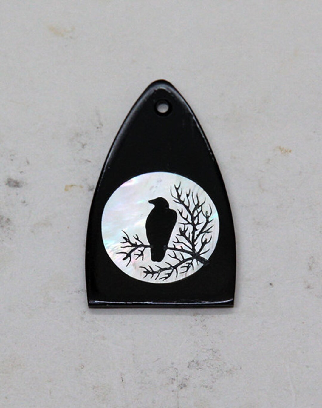 Truss Rod Cover With Raven Silhouette Inlay Will Fit PRS - Etsy