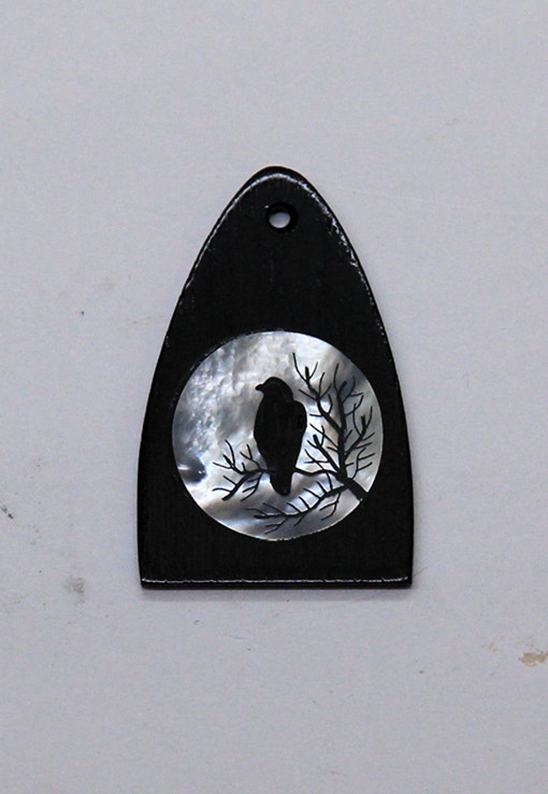 Truss Rod Cover With Raven Silhouette Inlay Will Fit PRS - Etsy