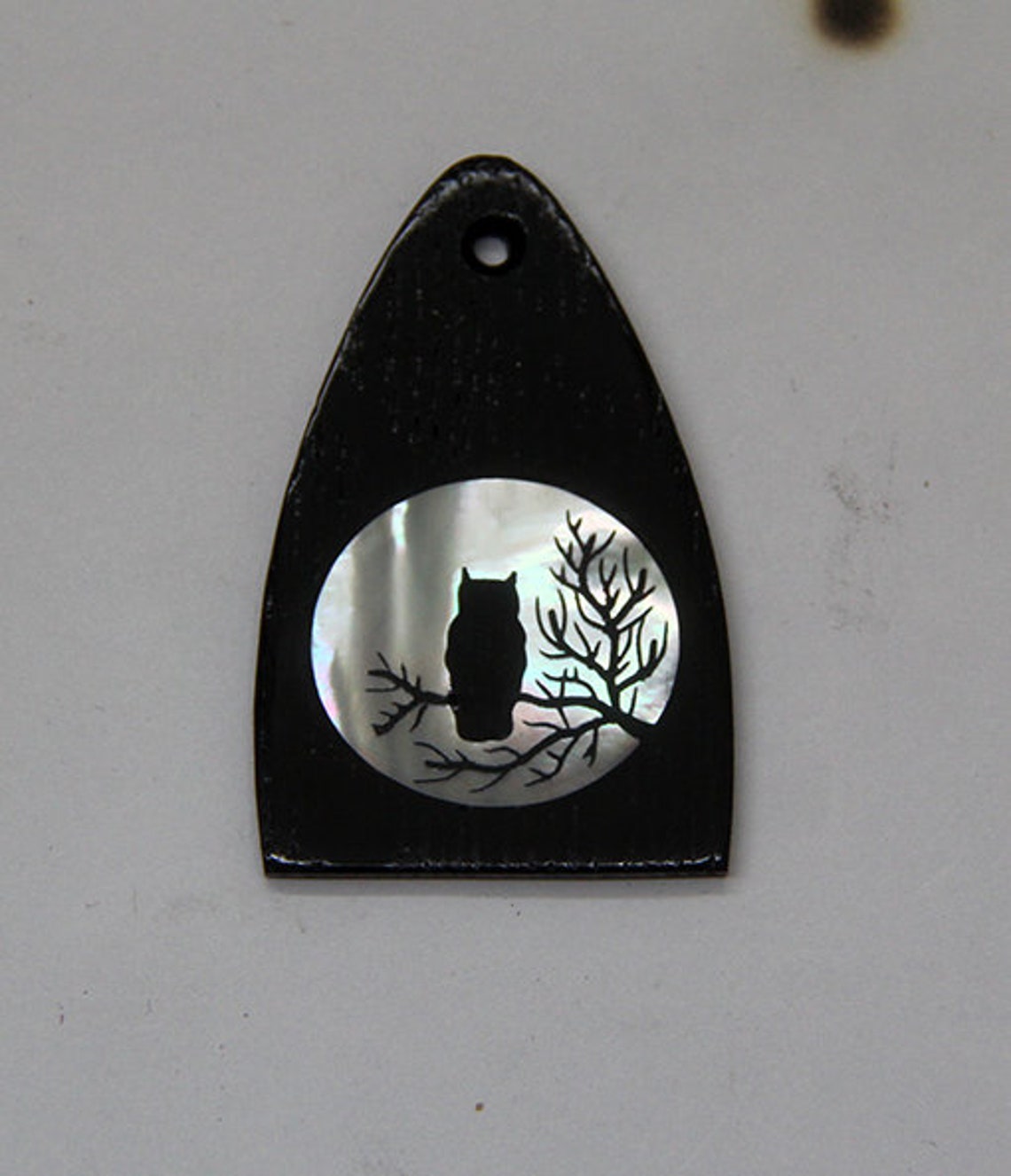 Truss Rod Cover with Owl Silhouette Inlay will fit PRS | Etsy