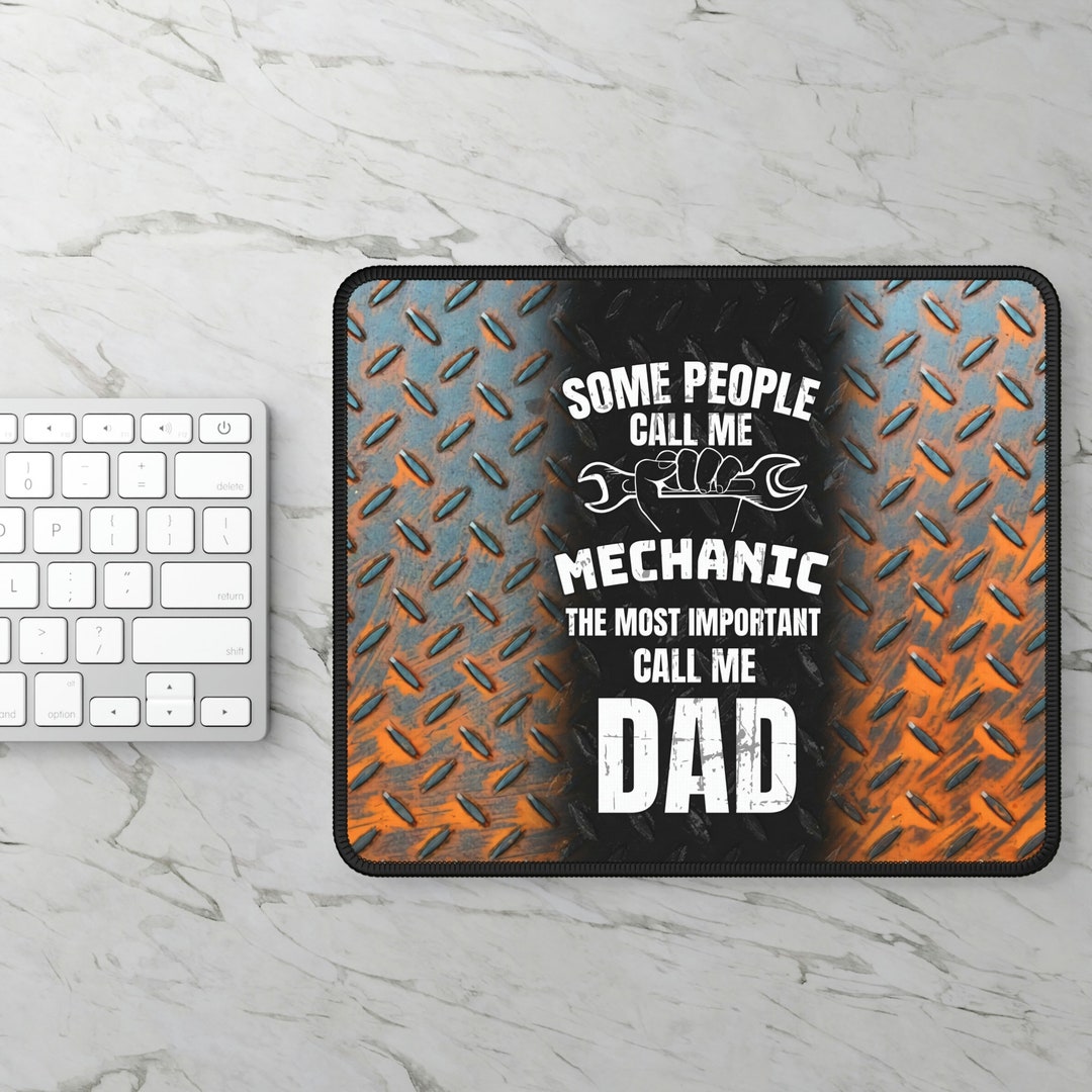 Call Me Dad Gaming Mouse Pad; Auto Mechanic; Father's Day; Birthday - Etsy