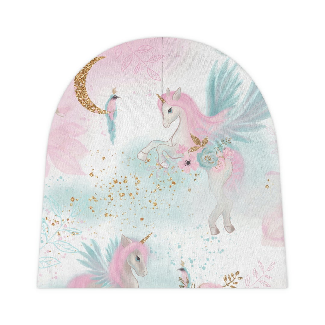 Unicorn Baby Pink and White Beanie Baby Shower GIRL - Etsy