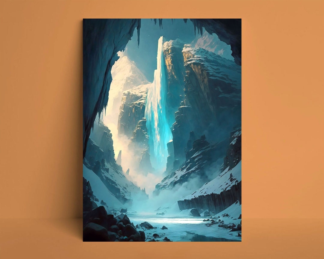 Art Download Poster Printable Digital Art for Home Decor Fantasy ...
