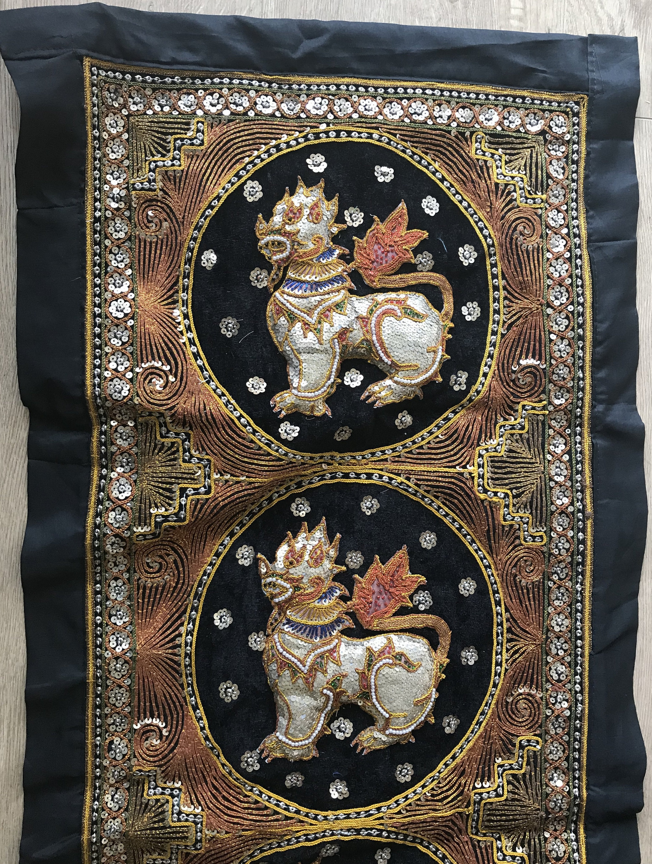 Burmese Kalaga / Tapestry Vintage - Etsy