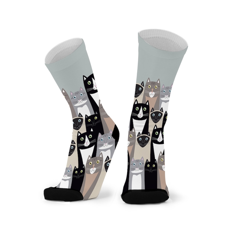 Printed Socks - Etsy