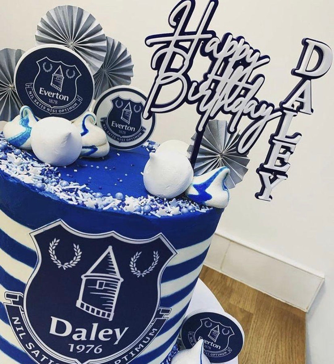 Happy Birthday Waterfall / Floating Acrylic Cake Topper - Etsy.de