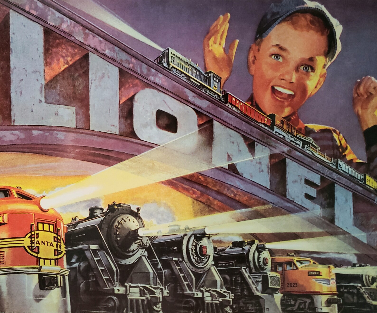 Set of 3 Vintage LIONEL Advertising Posters - Great Gift for Any Train ...