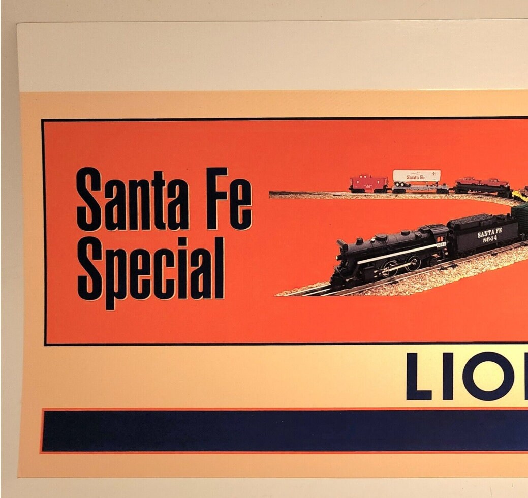 Vintage-lionel Trains-dealer Advertising-original Dealership Display ...