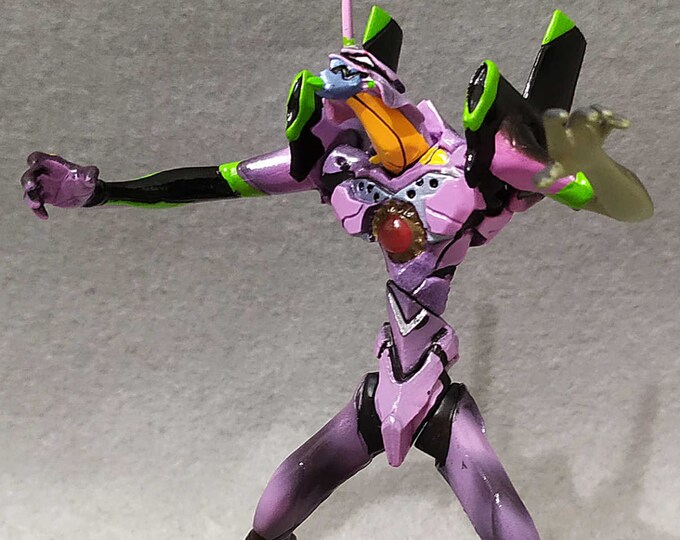 Evangelion Berserk Eva-01 With Angel Zeruel Gachapon Figure Entry ...