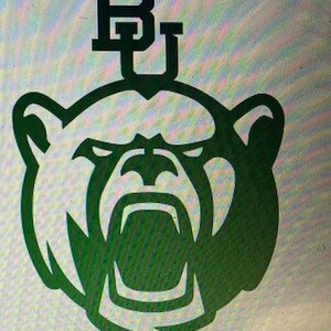 Baylor Bears Metal Sign - Baylor Bears - Football, Baylor Sign, Big 12 ...