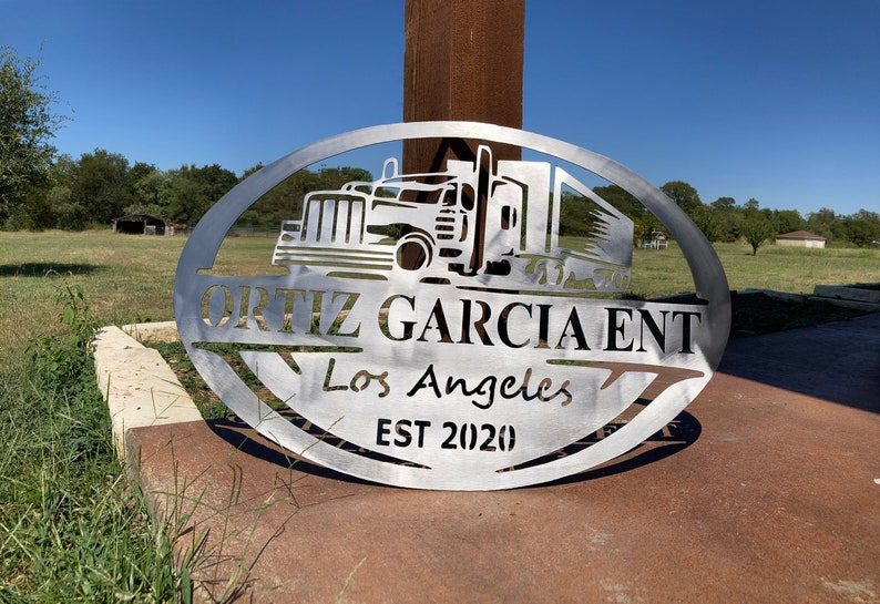 Custom Metal Sign - Etsy