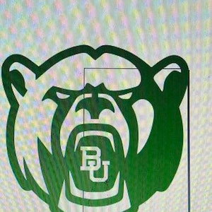 Baylor Bears Metal Sign - Baylor Bears - Football, Baylor Sign, Big 12 ...