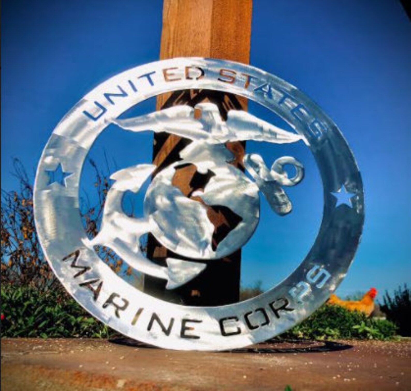 United States Marines Metal Sign USMC | Etsy