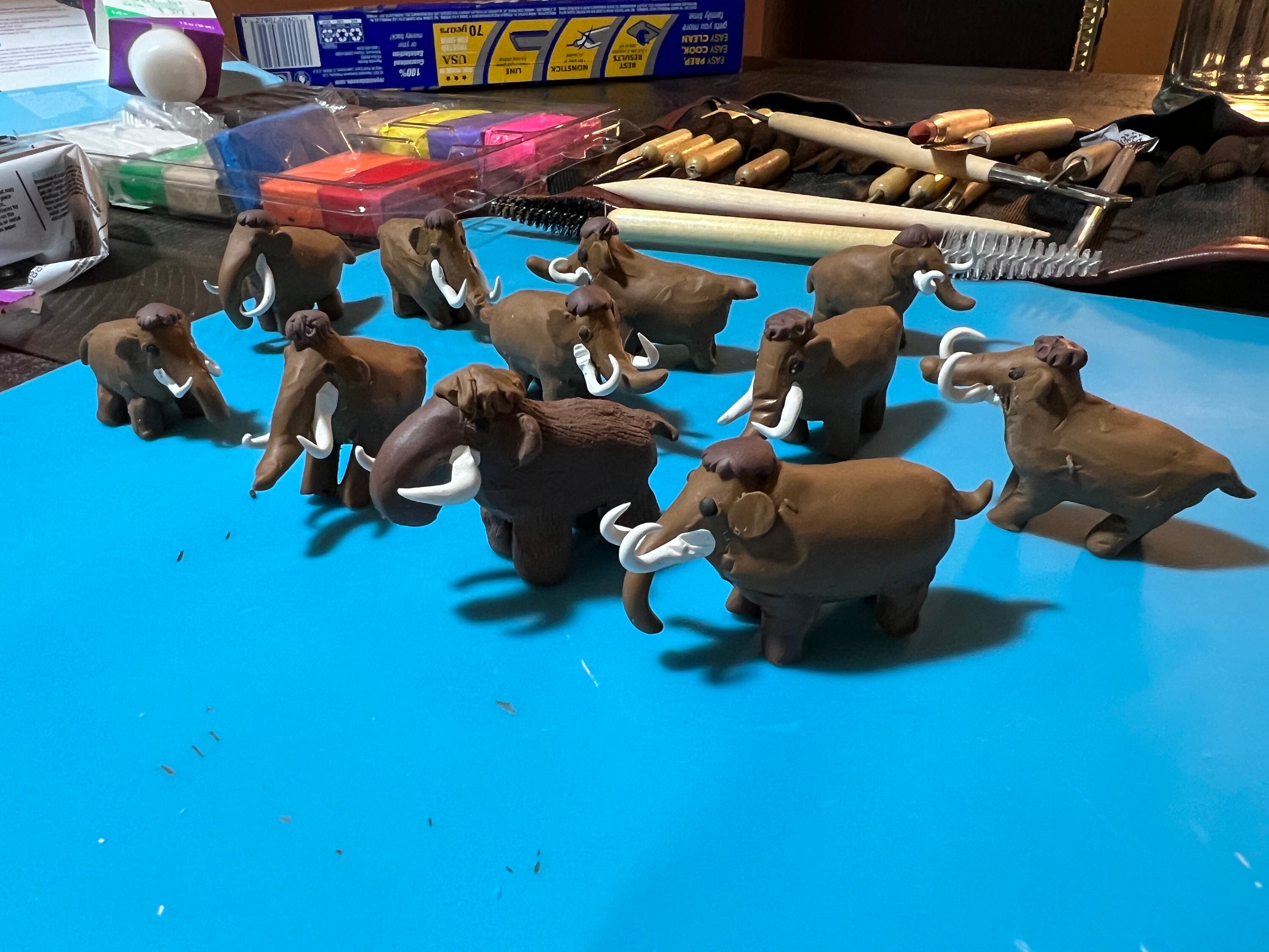 Mini Woolly Mammoth - Etsy