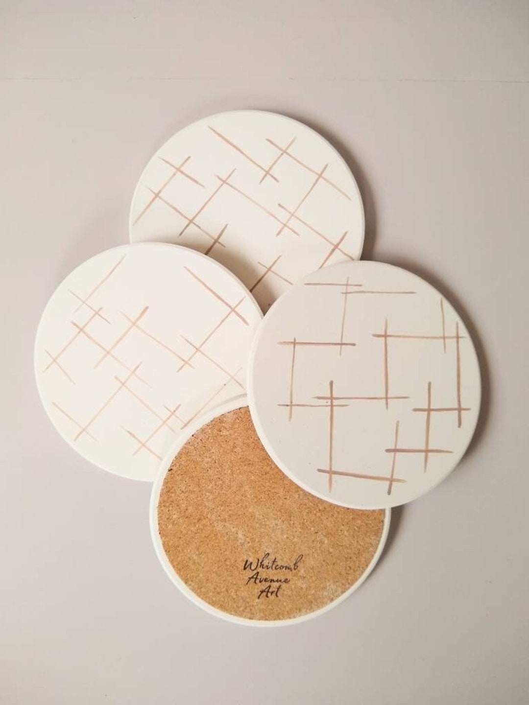 Mid Century Modern Drink Coasters Housewarming Gift for Her Set of ...