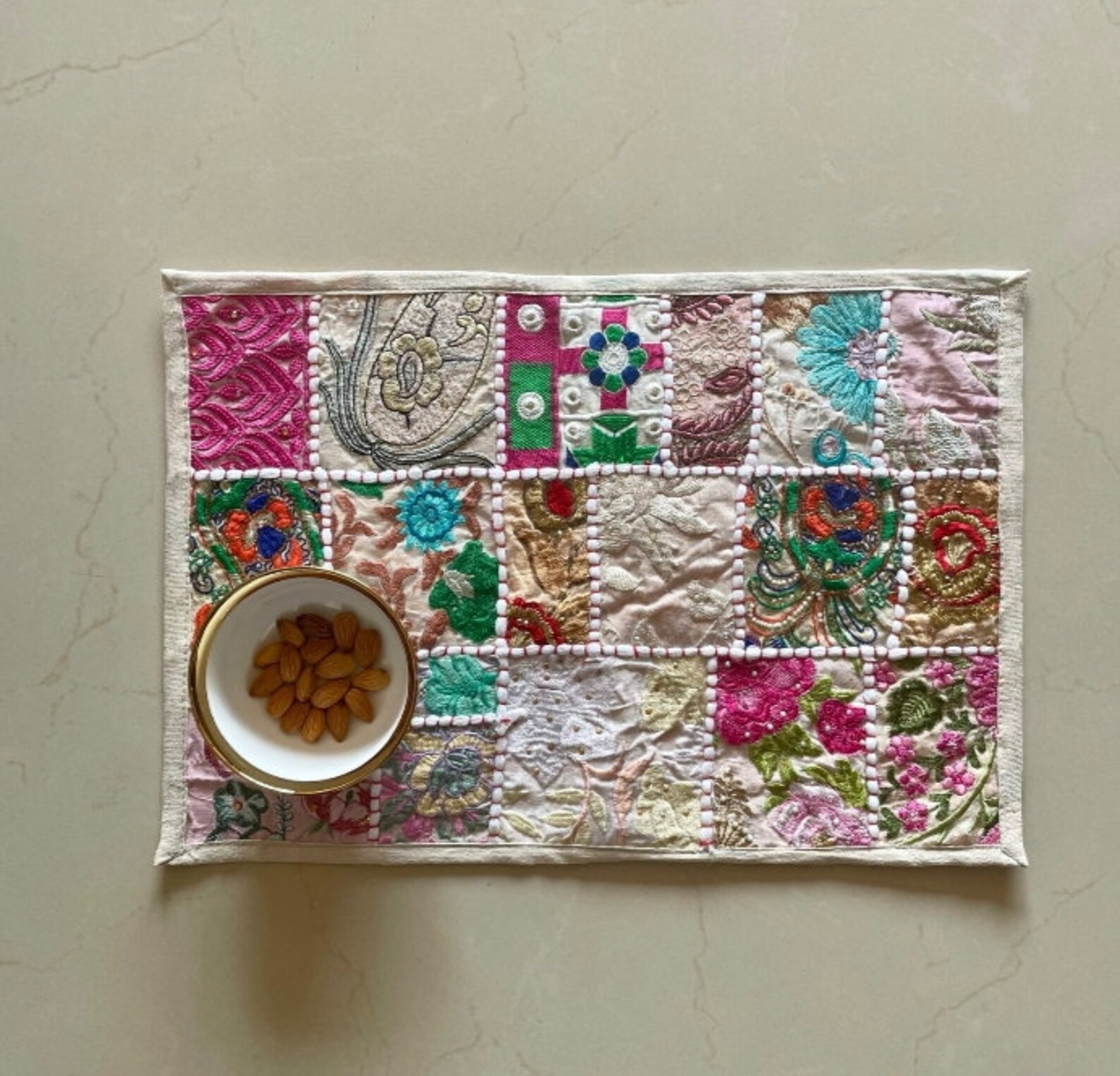 6 Pcs Set Embroidery Placemats for Dinning Table and Kitchen - Etsy