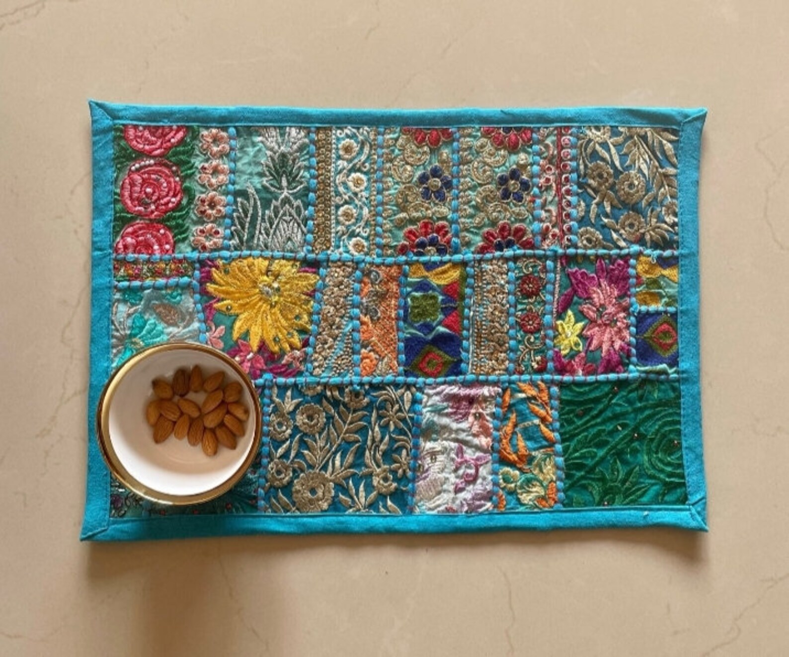 6 Pcs Set Embroidery Placemats for Dinning Table and Kitchen - Etsy