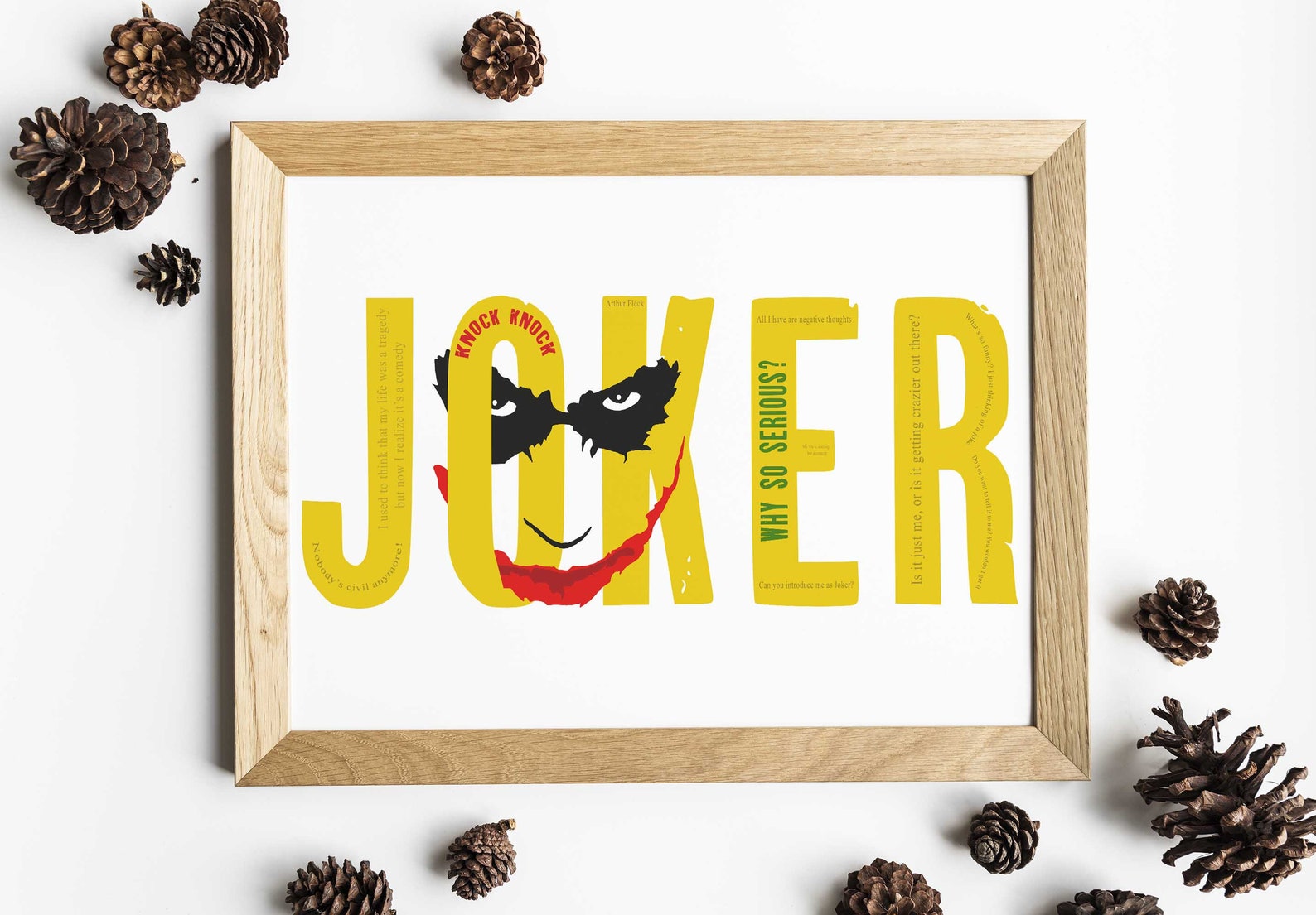 Joker Poster, Joker Movie Poster, Joker Print, Joker Movie 2019 ...