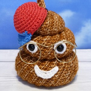 Funny Poop Crochet Pattern PDF, 10 Tipes - Trendy Design for Gifts and ...