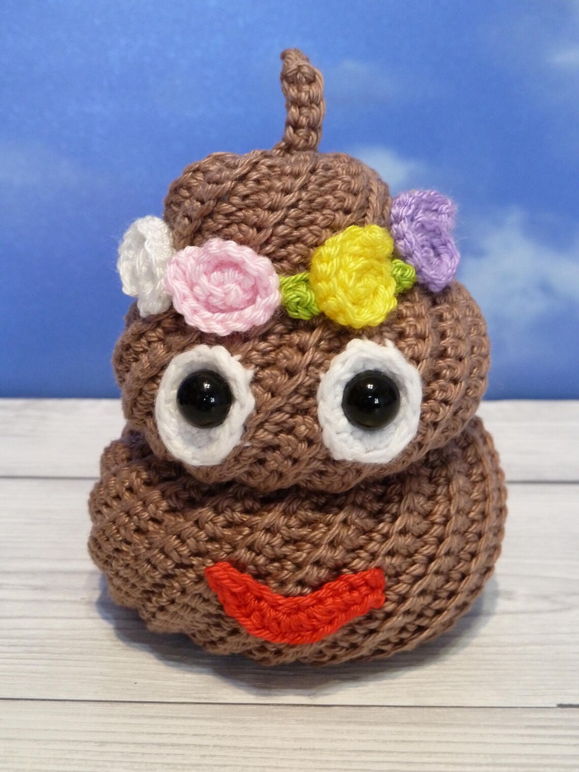 Funny Poop Crochet Pattern PDF, 10 Tipes - Trendy Design for Gifts and ...