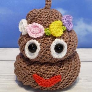 Funny Poop Crochet Pattern PDF, 10 Tipes - Trendy Design for Gifts and ...