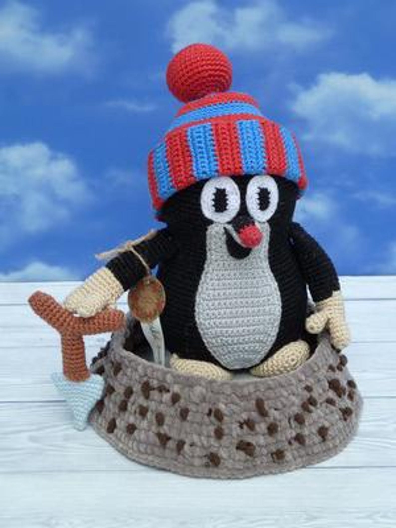 Crochet Mole Amigurumi Pattern – PDF Tutorial-english, Czech. the ...