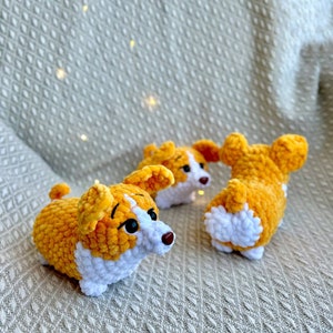 Crochet Corgi Pattern, No Sew - Etsy