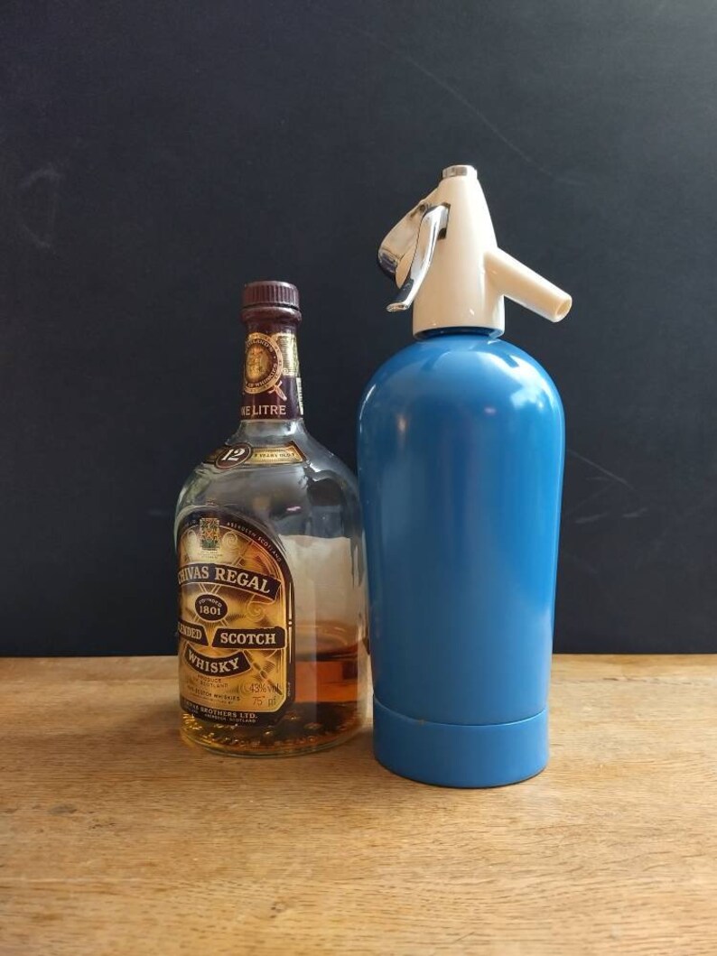1960s Blue BOC Sparklers Soda Syphon - Etsy UK